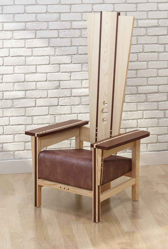 Merlin Chair free 3D model | CGTrader