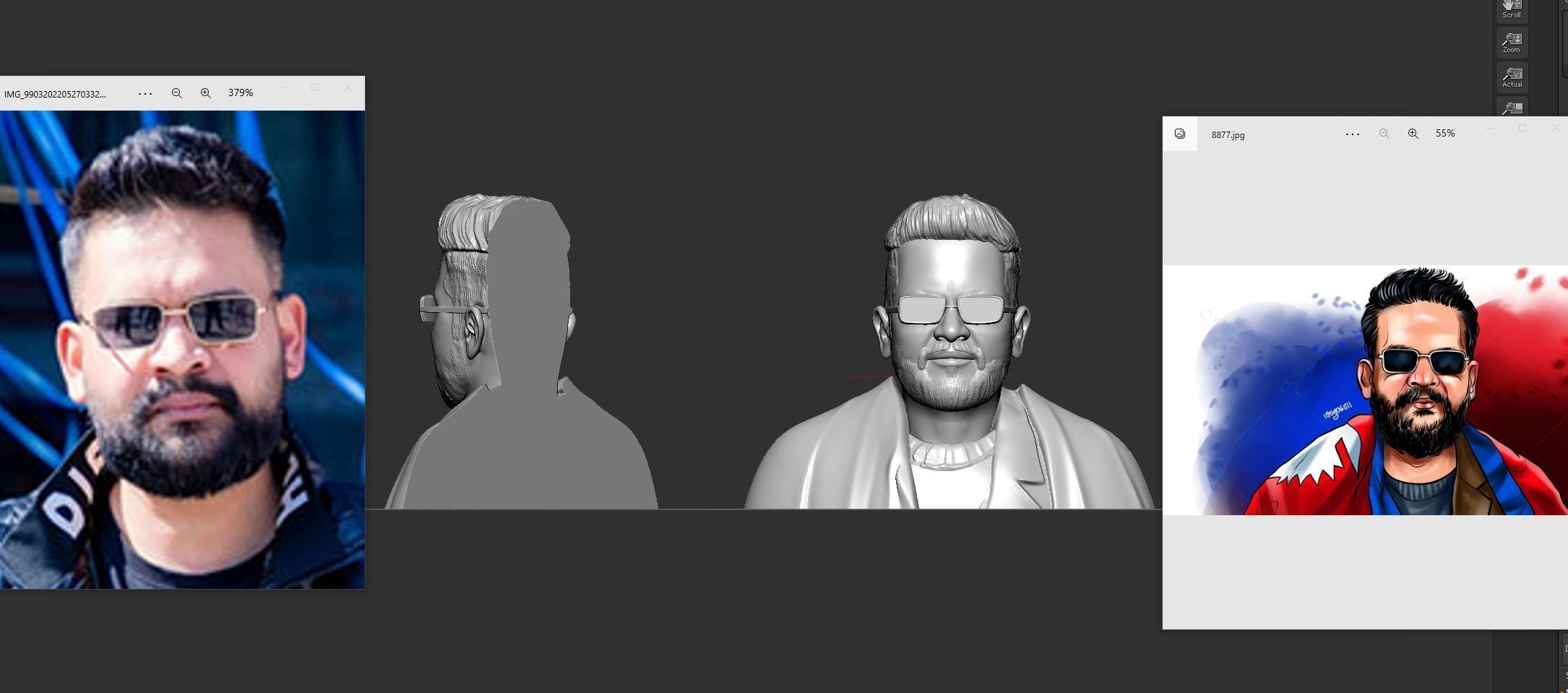 Balendra Shah Nepal 2 model model 3D model 3D printable | CGTrader