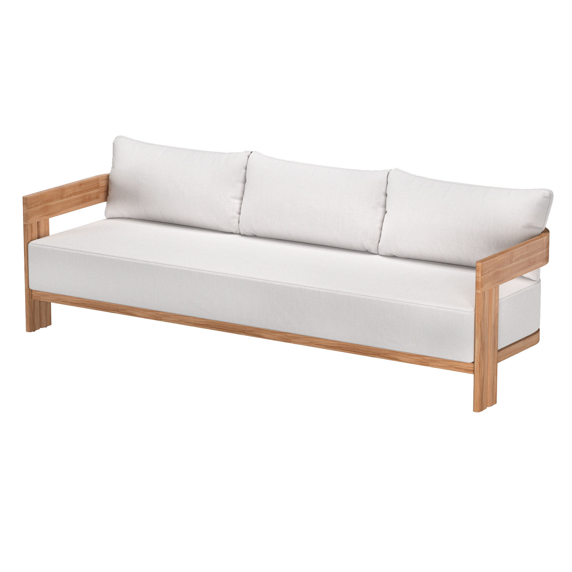 MATIRA TEAK SOFA 3D model | CGTrader