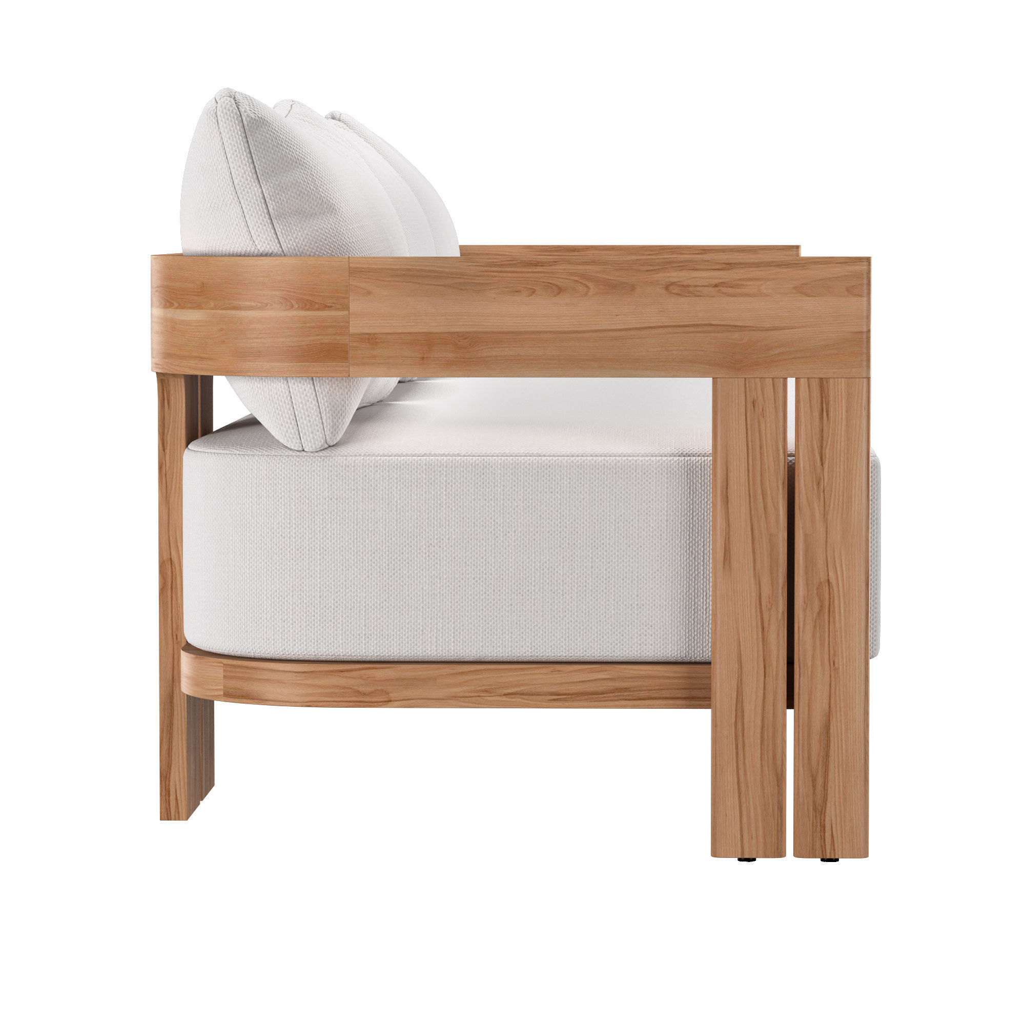 MATIRA TEAK SOFA 3D model | CGTrader