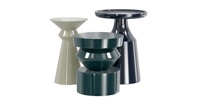 Turin Side Table 3D model | CGTrader