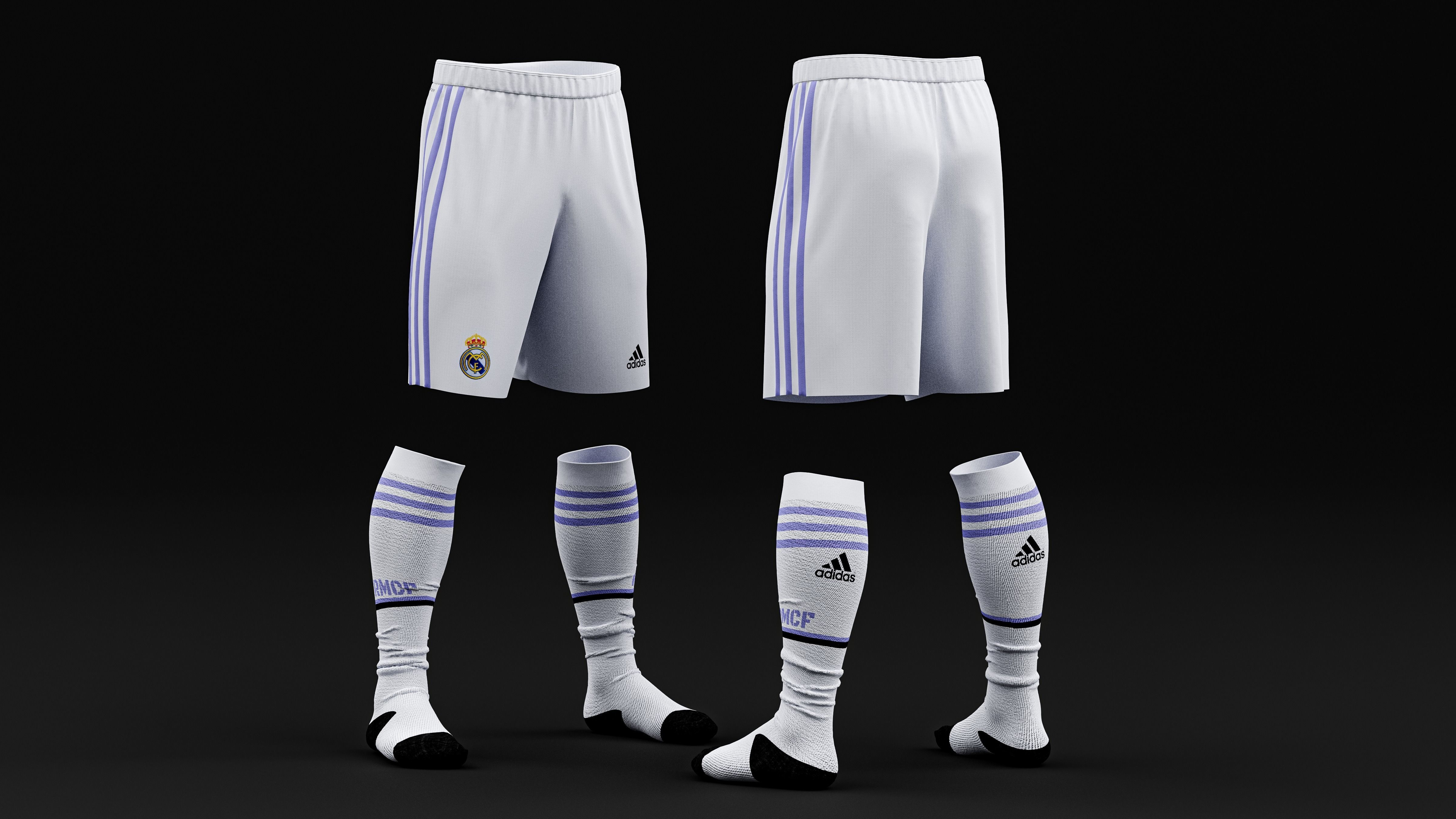 Benzema Real Madrid 2022 Home Jersey Ballon Dor Special Edition 3D ...