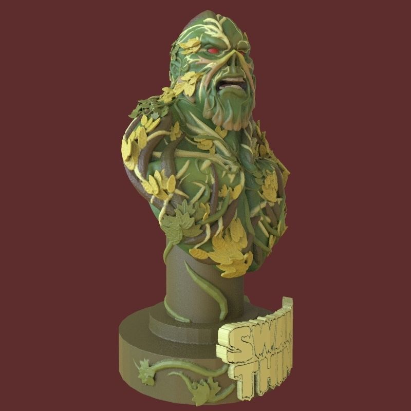 Swamp Thing 3D model 3D printable | CGTrader