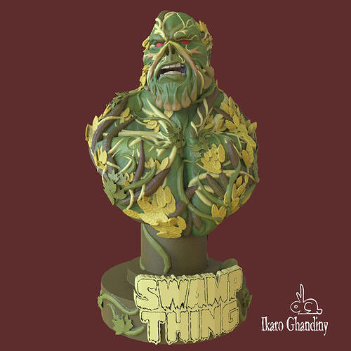 Swamp Thing 3D model 3D printable | CGTrader