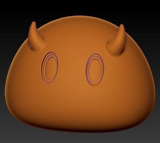 Genshin Slimes bundle 1 electro anemo cryo hydro and pyro slime 3D ...