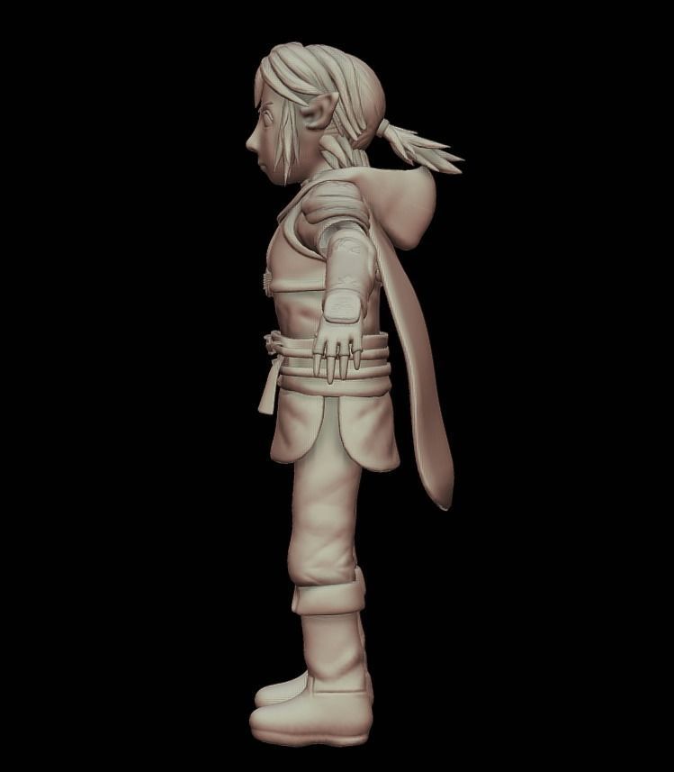 3D model Link from The Legend of Zelda Tears of Kingdom VR / AR / low ...