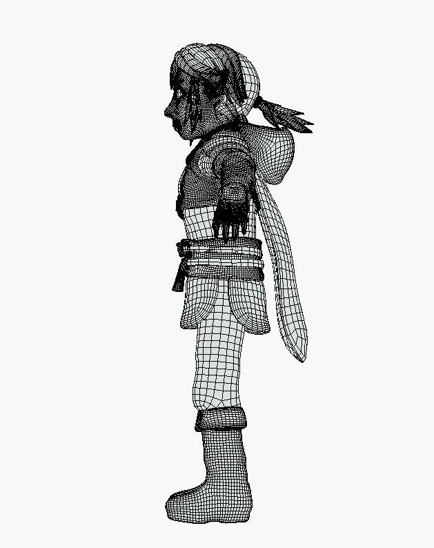 3D model Link from The Legend of Zelda Tears of Kingdom VR / AR / low ...