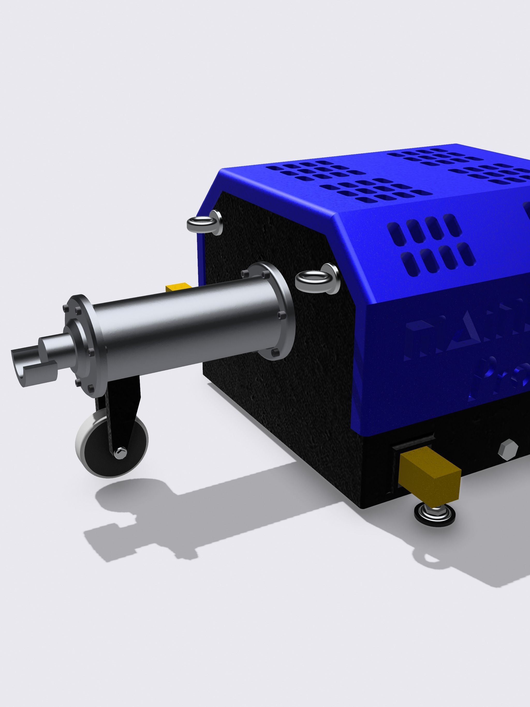 MAINLINE HUB DYNO ADJUSTABLE FOR DIORAMA 3D model 3D printable | CGTrader