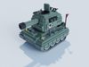 Little Green Tank -VoxelArt 3D model | CGTrader