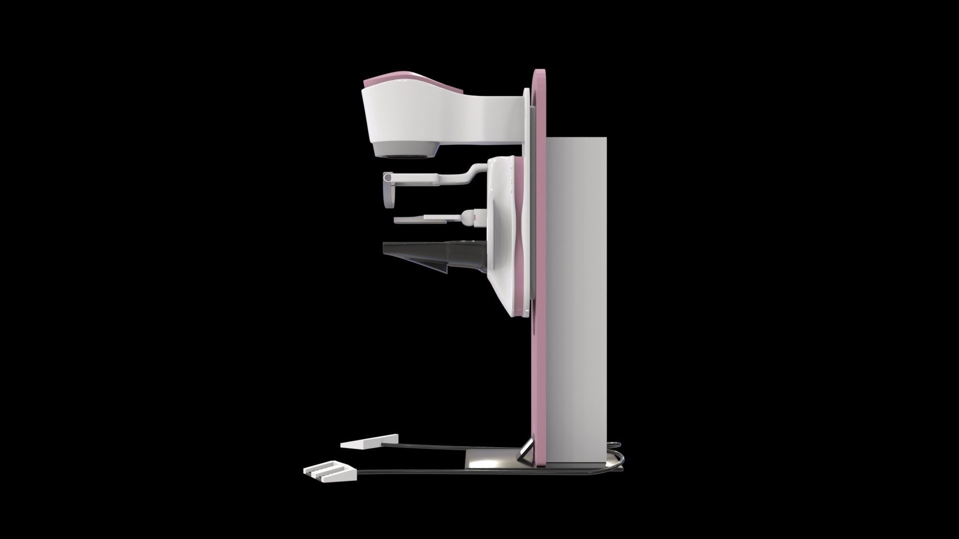 3D model Senographe Pristina Mammography System VR / AR / low-poly ...