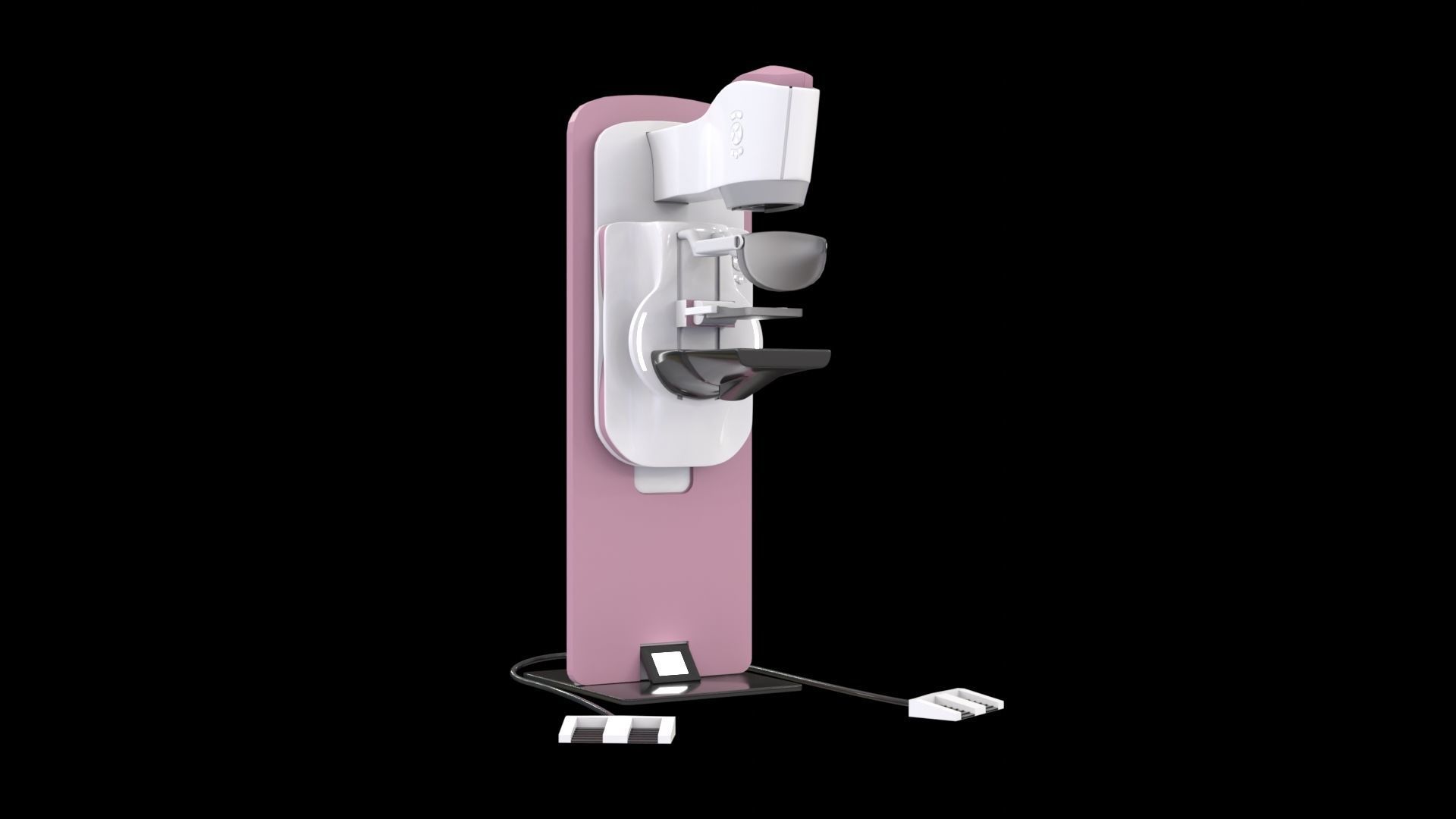 3D model Senographe Pristina Mammography System VR / AR / low-poly | CGTrader