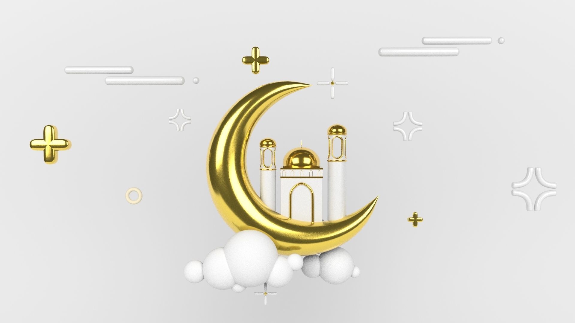 Ramadan 3D model | CGTrader
