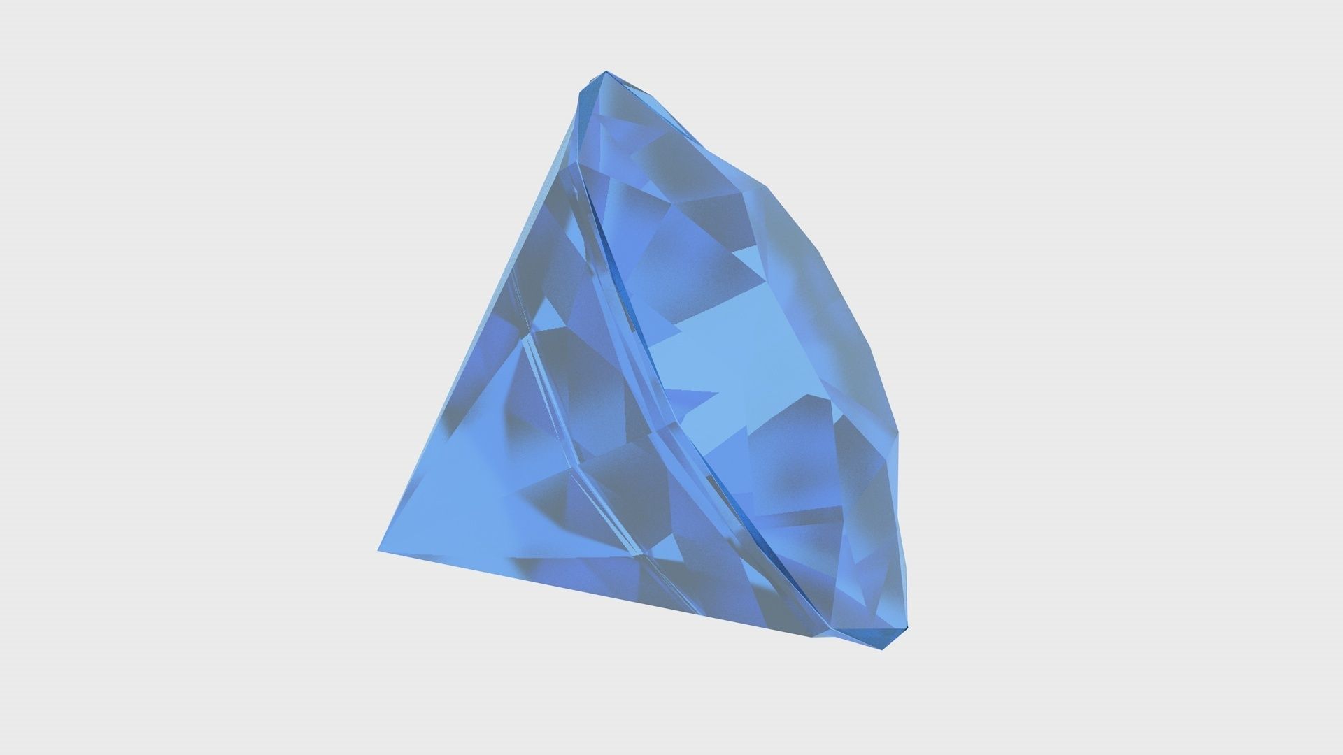 Blue Diamond Free 3D Model free 3D model | CGTrader