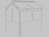 3D model Greenhouse Gaia 3D Model VR / AR / low-poly | CGTrader