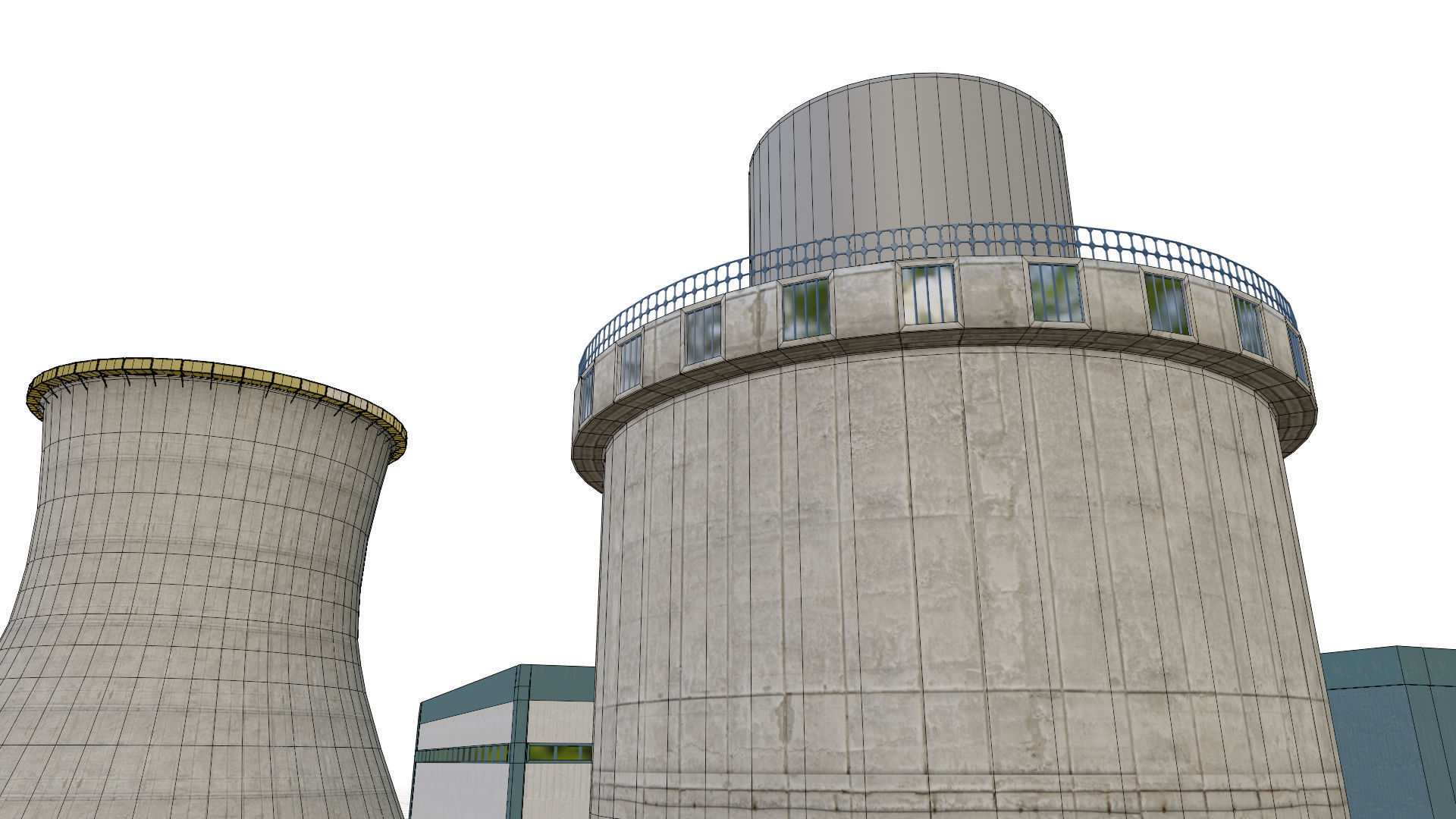 Nuclear Power Plant Assets 3D model | CGTrader