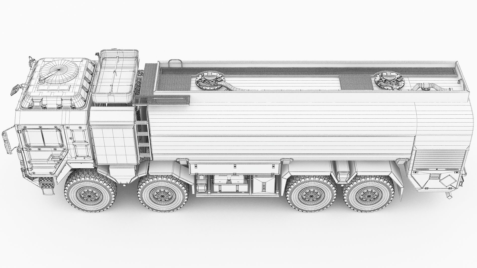 MAN HX77 tanker 3D model | CGTrader
