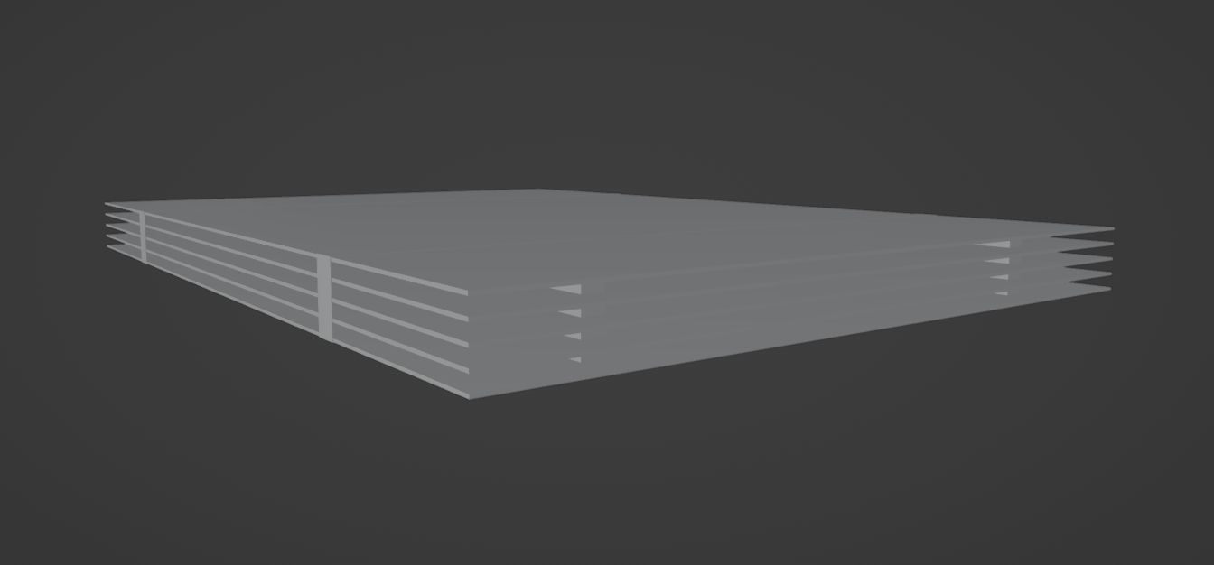 3D model Glasspack VR / AR / low-poly | CGTrader