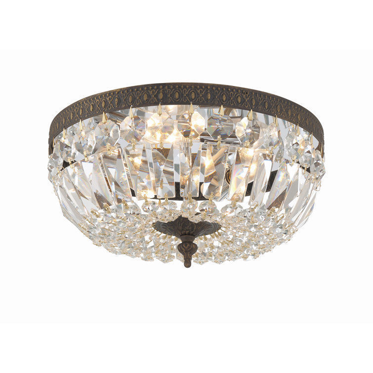 Linal Crystal Flush Mount 3D model | CGTrader