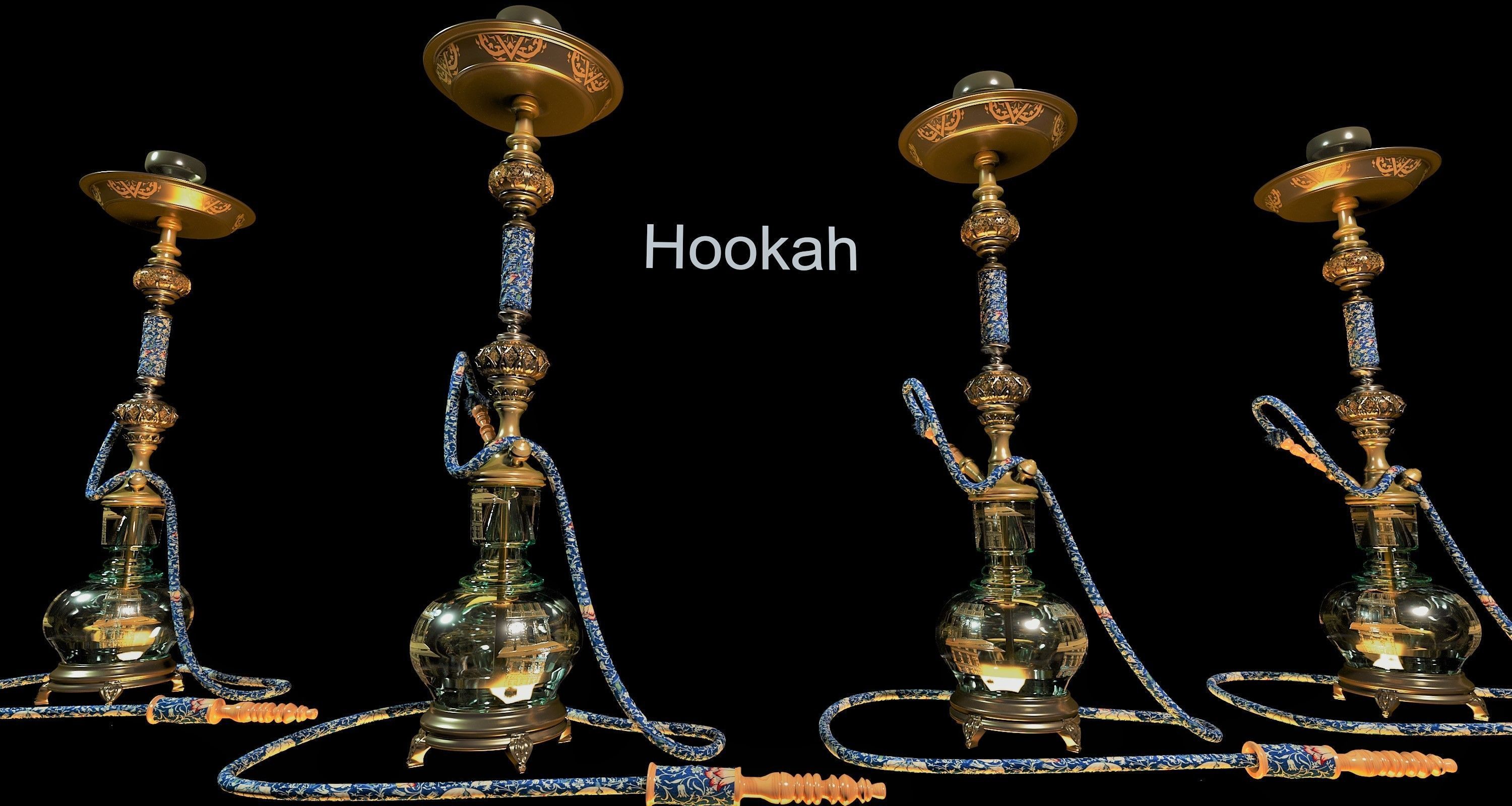 Hookah 3D model | CGTrader