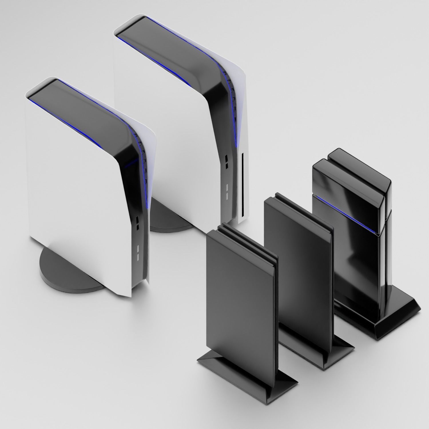 3D model Game Console Pack 001 VR / AR / low-poly | CGTrader