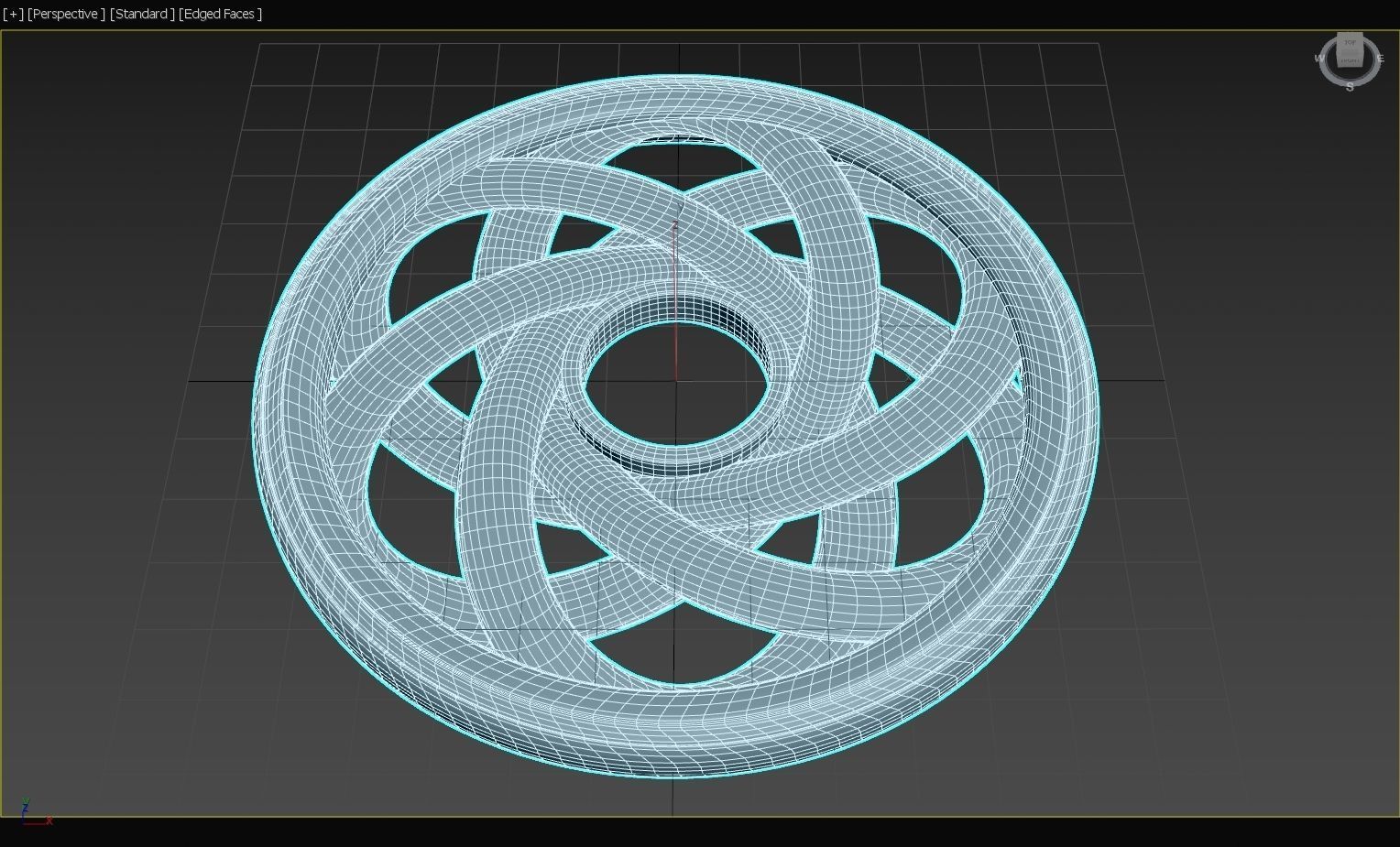 Ultra Silent HexaToroidal Propeller - Concept 3D model | CGTrader
