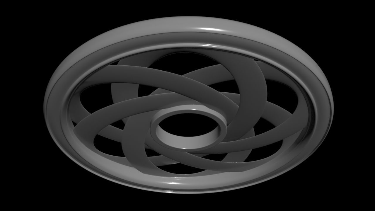 Ultra Silent HexaToroidal Propeller - Concept 3D model | CGTrader