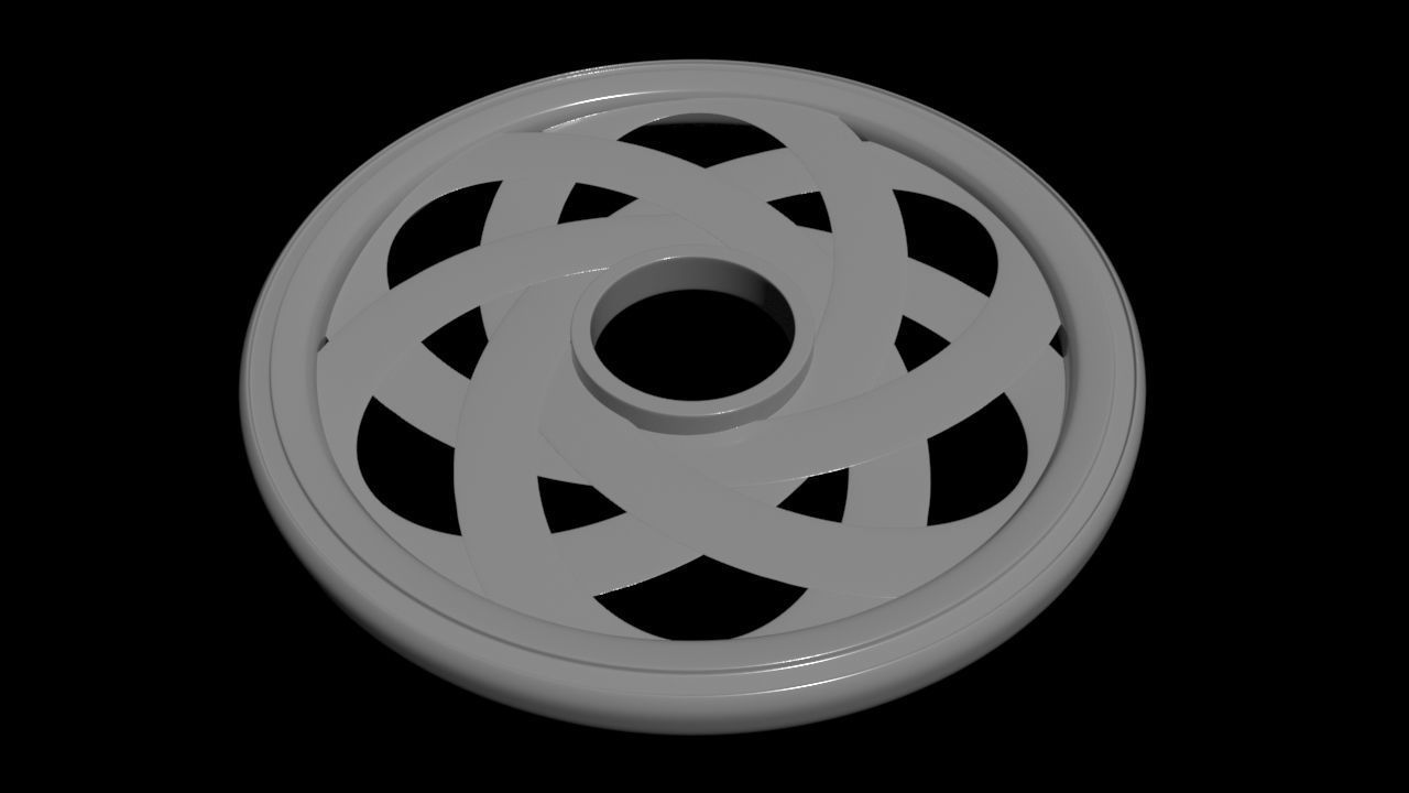 Ultra Silent HexaToroidal Propeller - Concept 3D model | CGTrader
