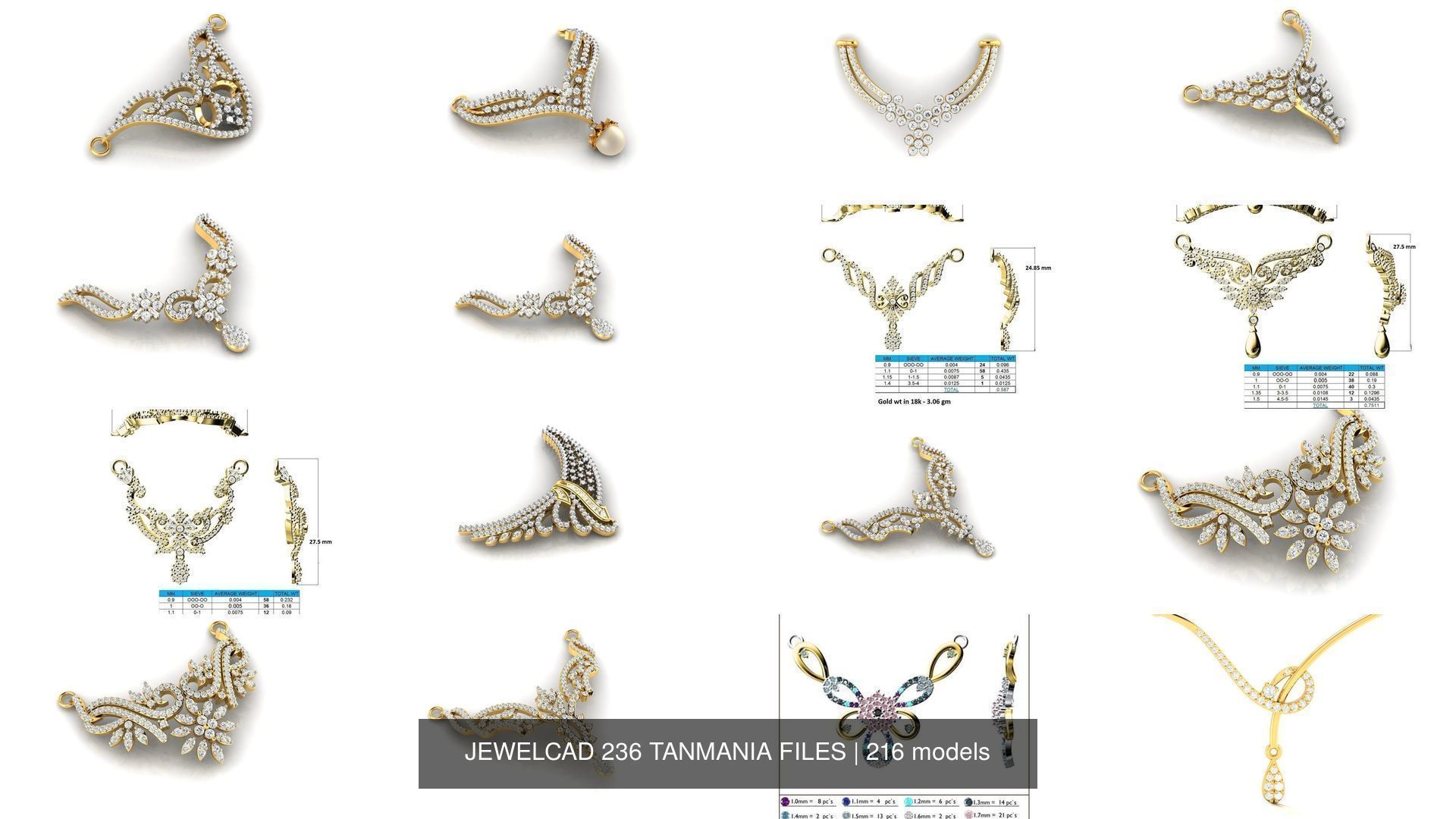JEWELCAD 236 TANMANIA FILES 3D Model Collection | CGTrader