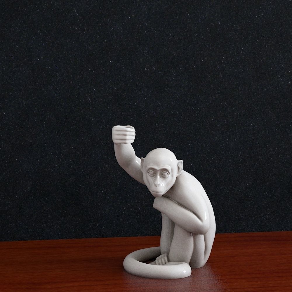 Monkey Bra2 3D model 3D printable | CGTrader