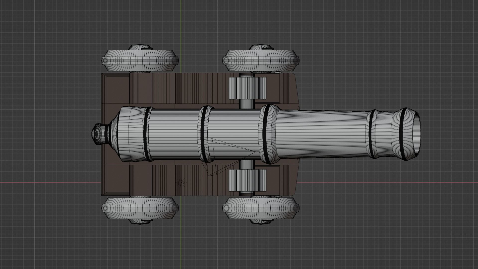 Medieval cannon Type 1 3D model | CGTrader