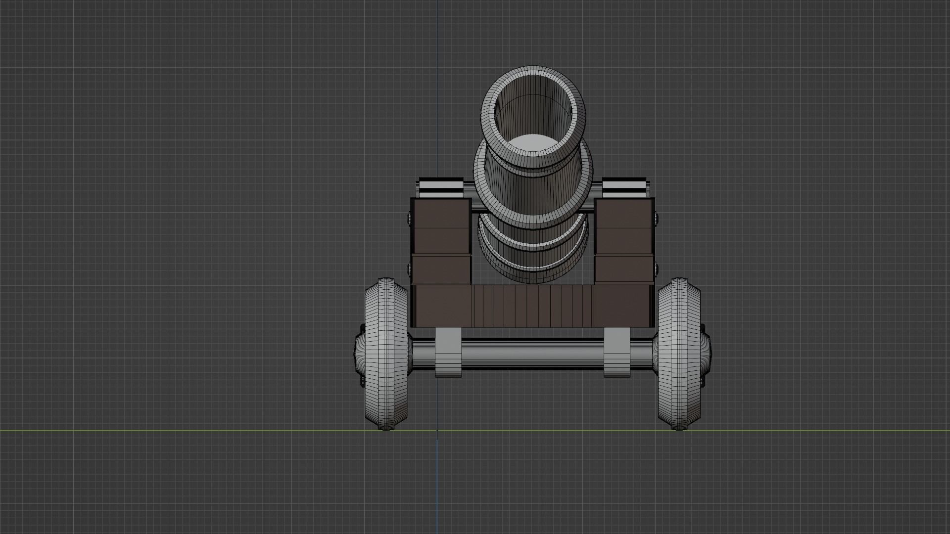 Medieval cannon Type 1 3D model | CGTrader