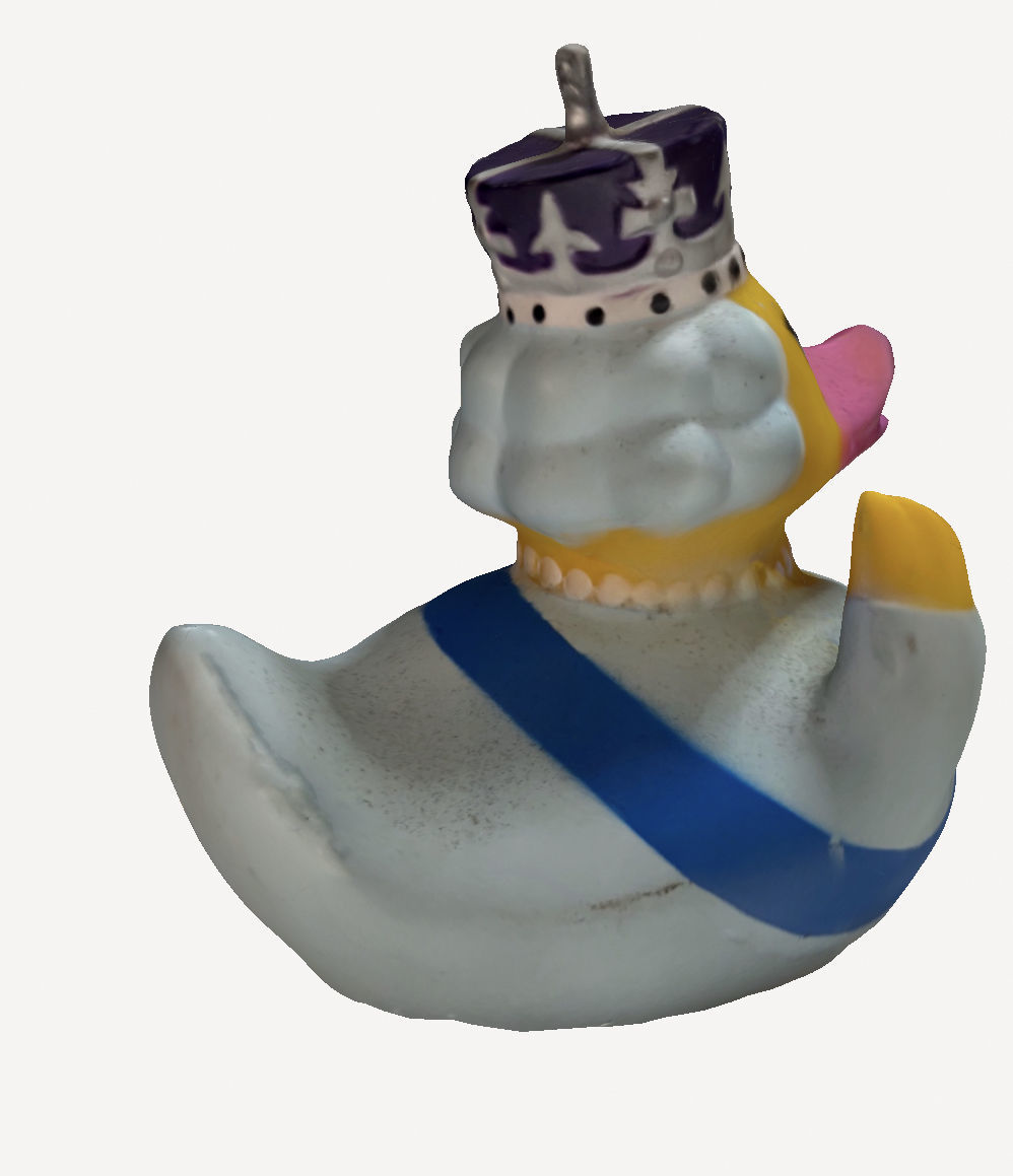 UK Queen Rubber Duck 3D model 3D printable | CGTrader