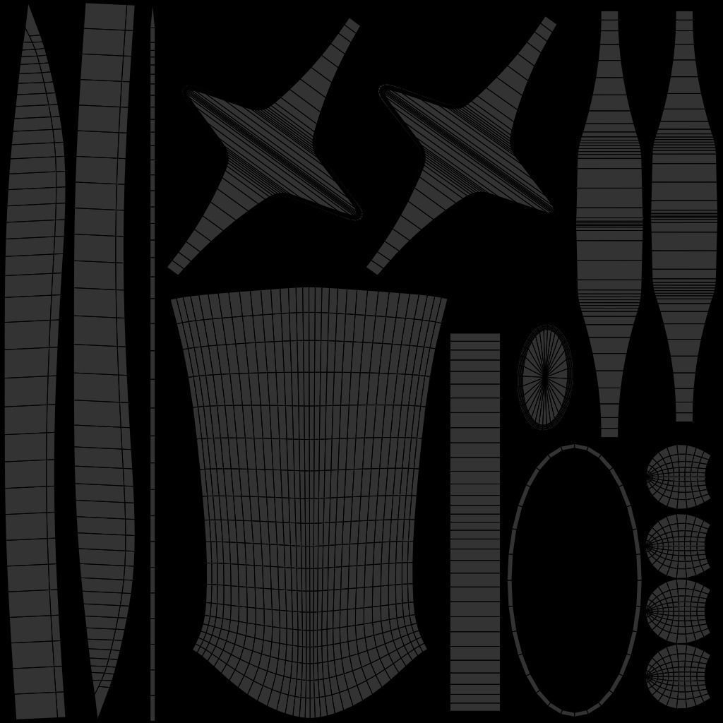 Yatagan 3d Model Cgtrader