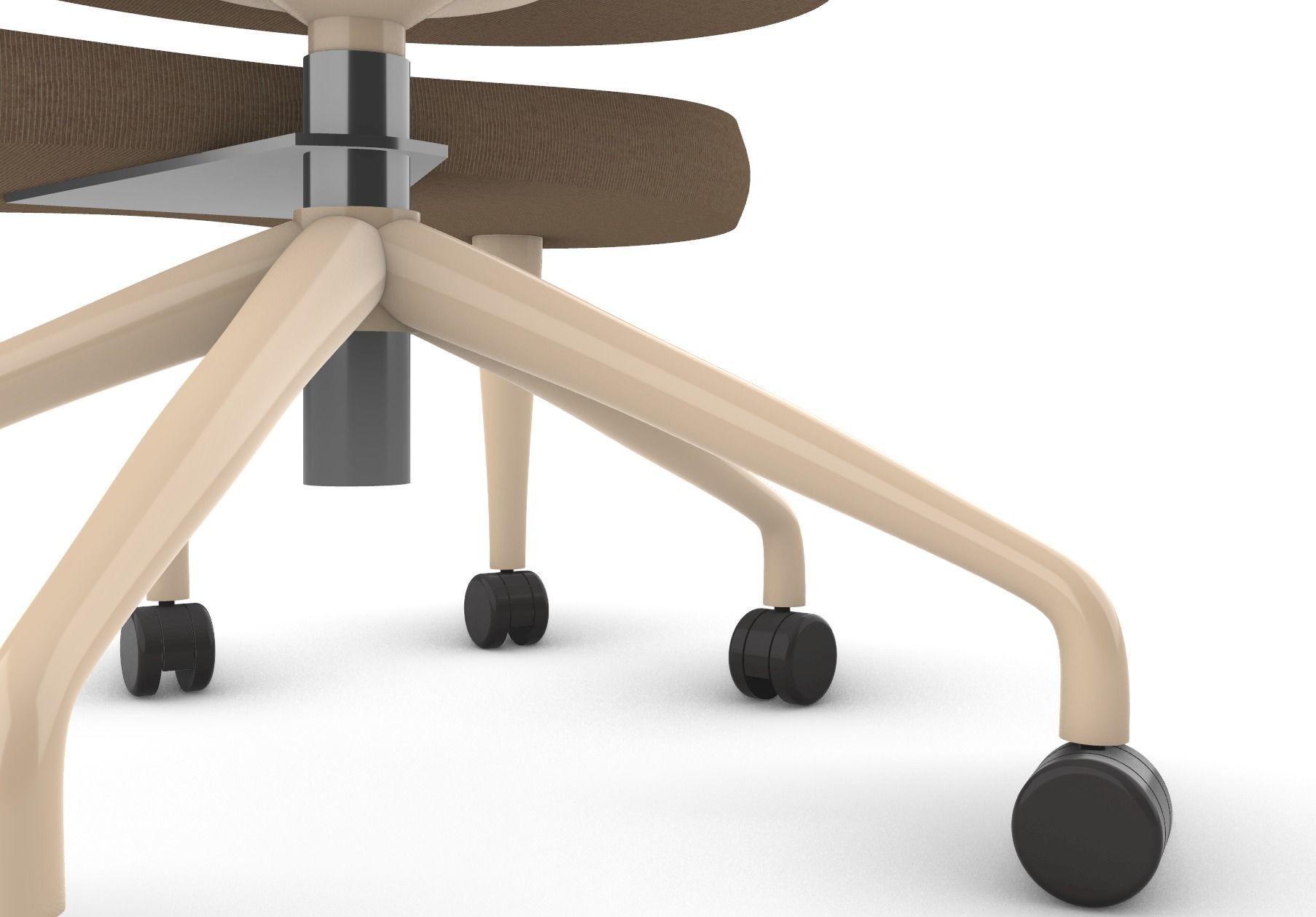 3D model cross-leg office chair VR / AR / low-poly | CGTrader
