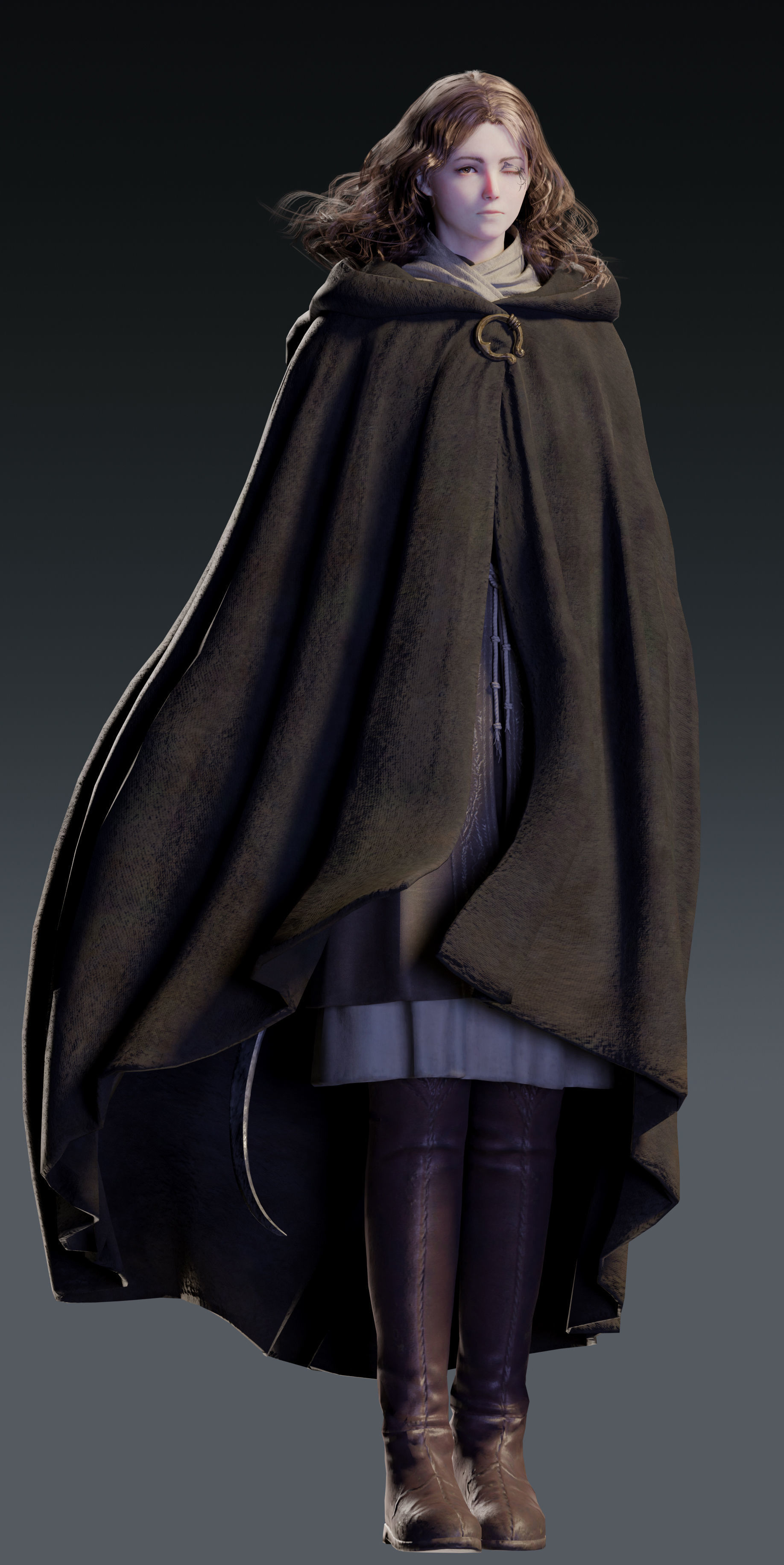 MELINA 3D MODEL - ELDEN RING - CINEMA4D - CORONA 3D model rigged | CGTrader