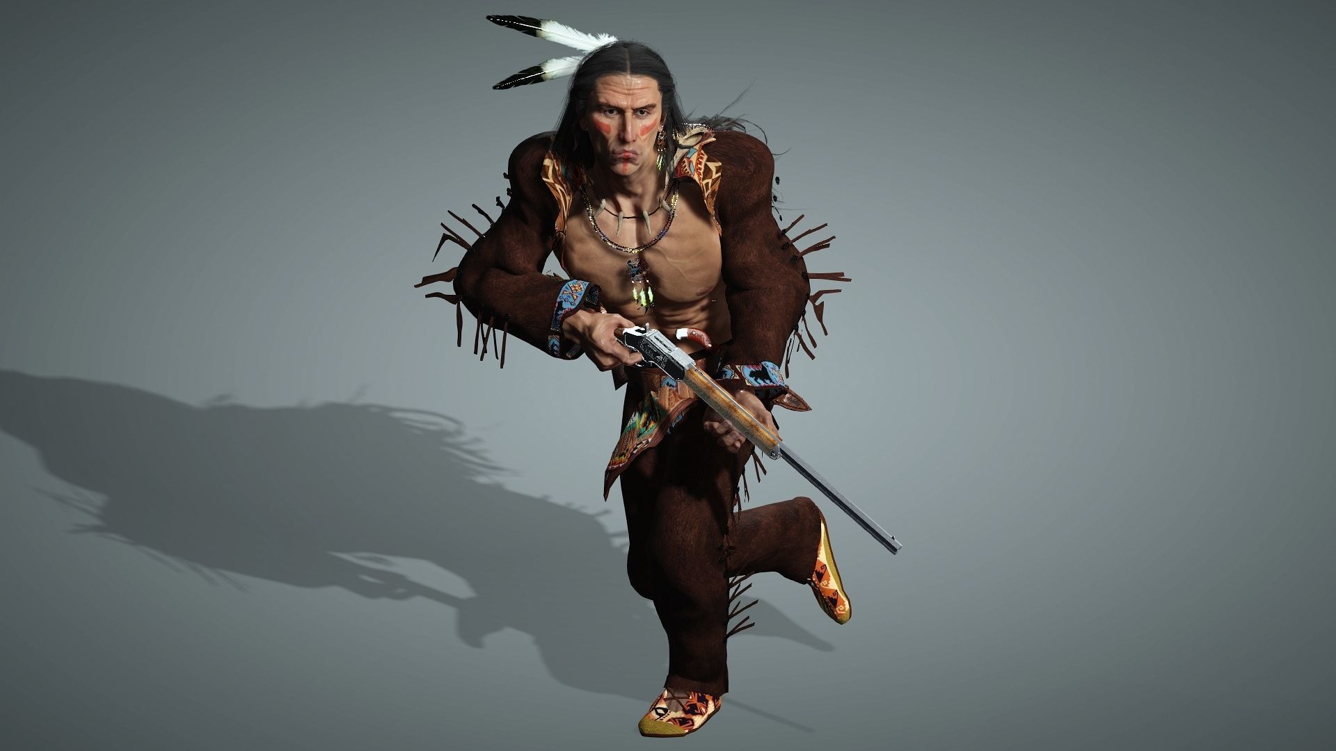 Apache High quality character full Rigged and Animated 3D model ...