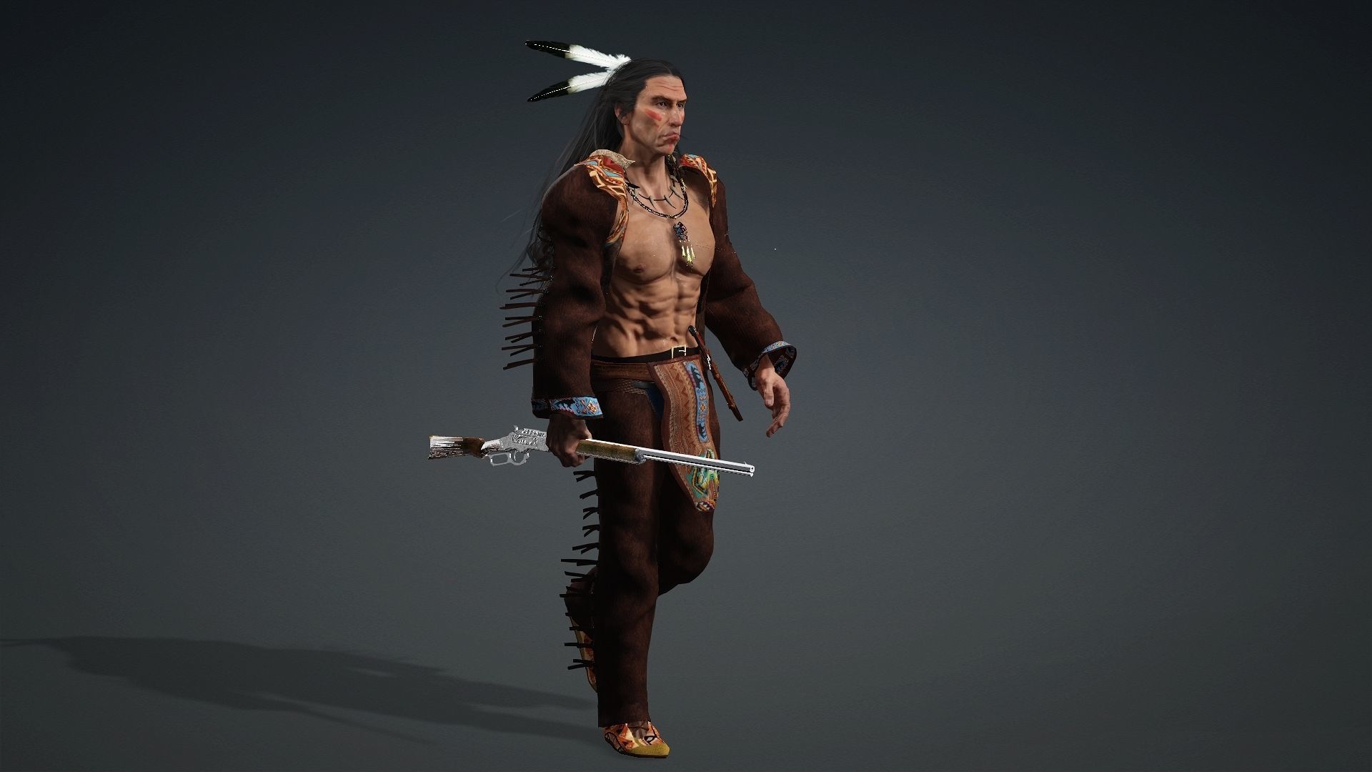 Apache High quality character full Rigged and Animated 3D model ...