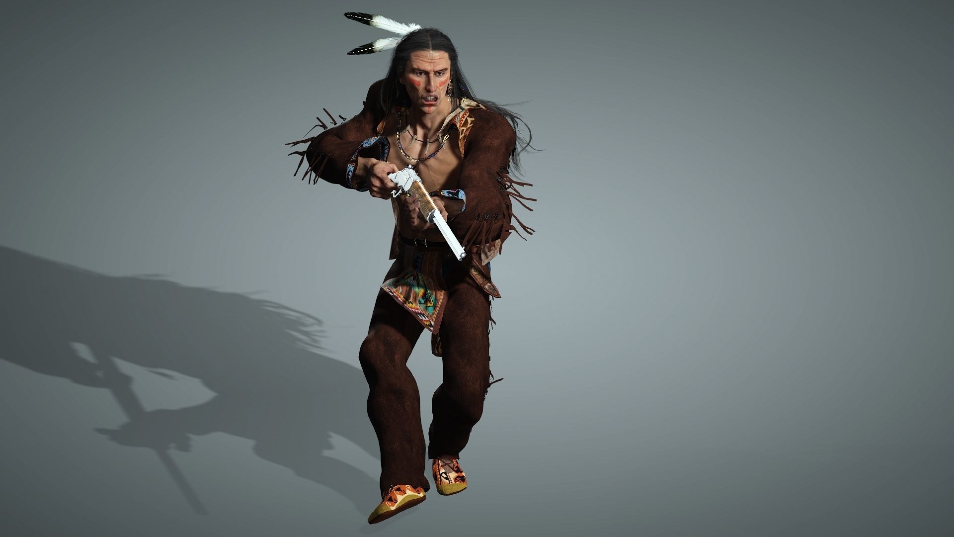 Apache High quality character full Rigged and Animated 3D model ...
