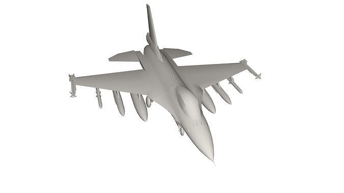 jet military airplane 3D model | CGTrader