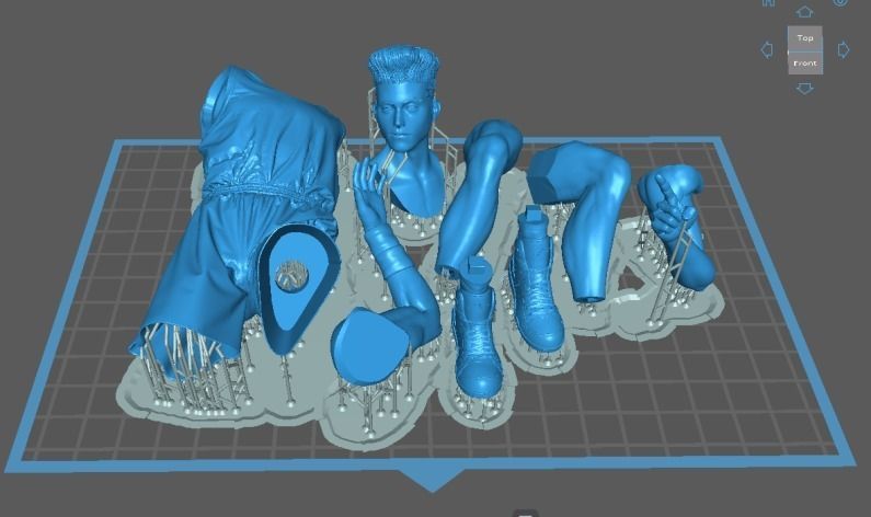 Slam dunk Miyagi Ryota figure 3d printable 3D model 3D printable | CGTrader