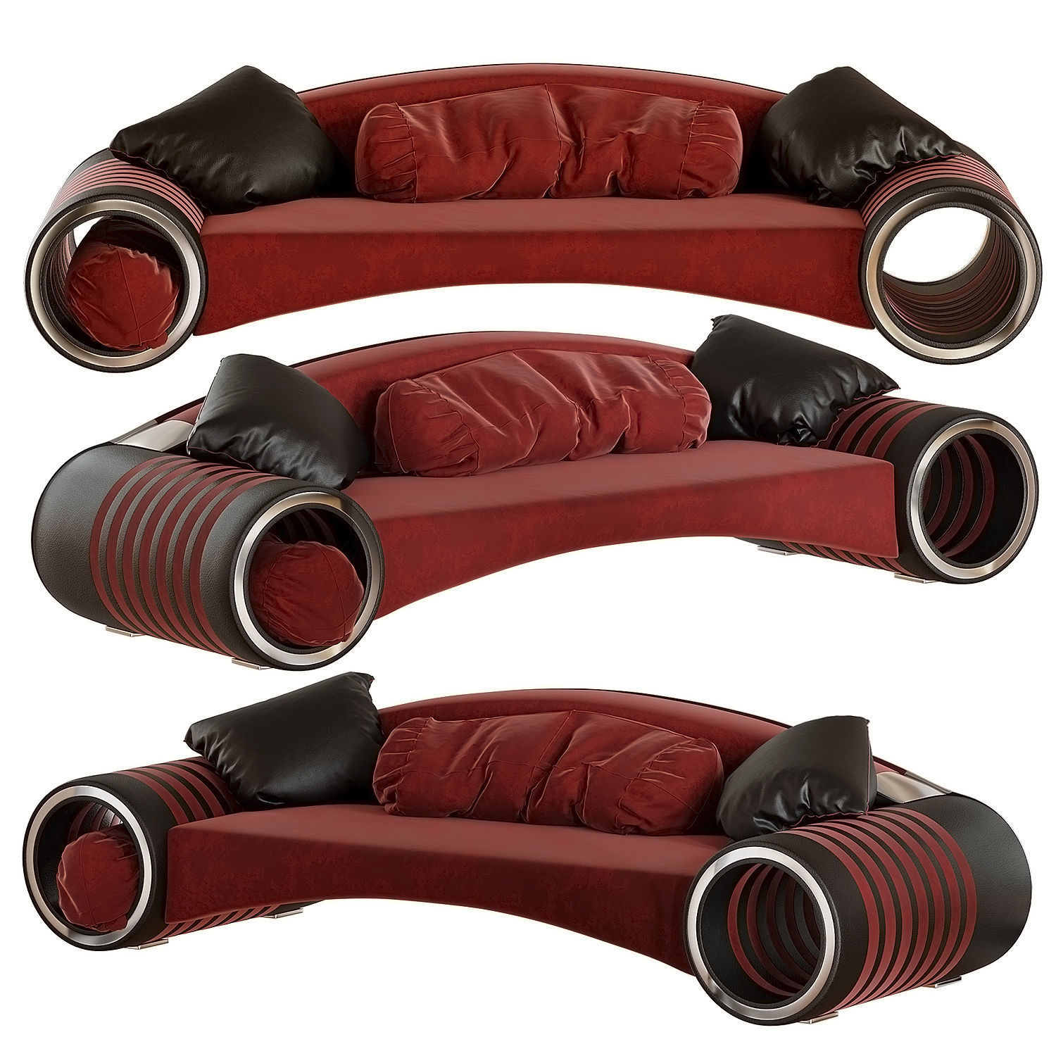 Glamora Sofa 3D model | CGTrader