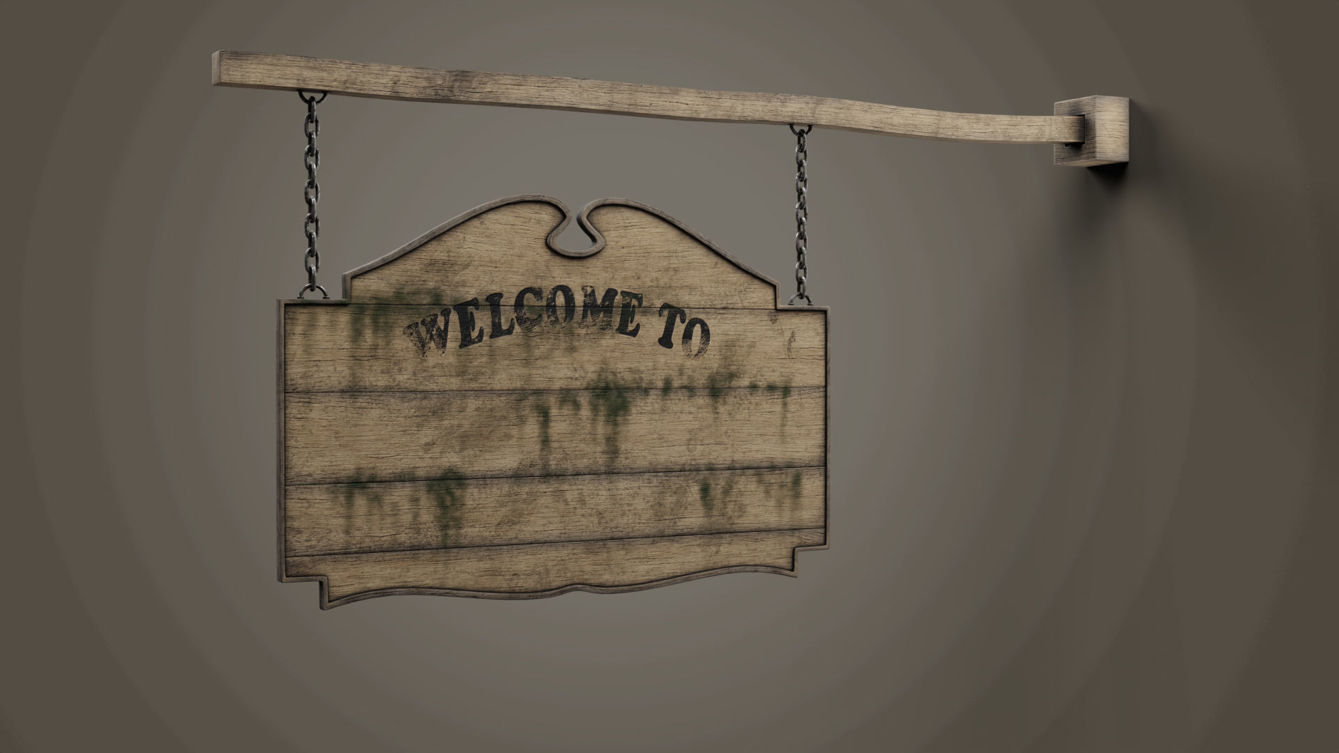 Camp sign 3D model | CGTrader