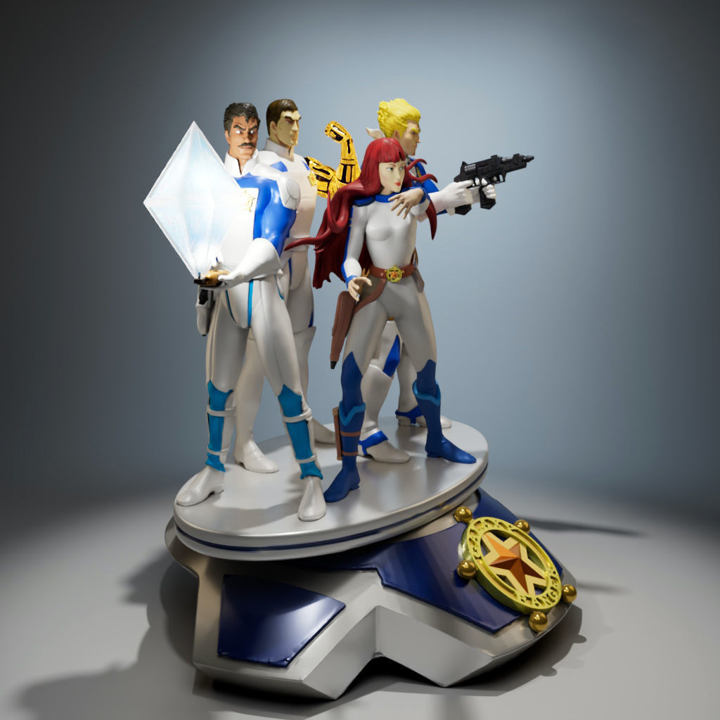 Galaxy Ranger 3D model 3D printable | CGTrader
