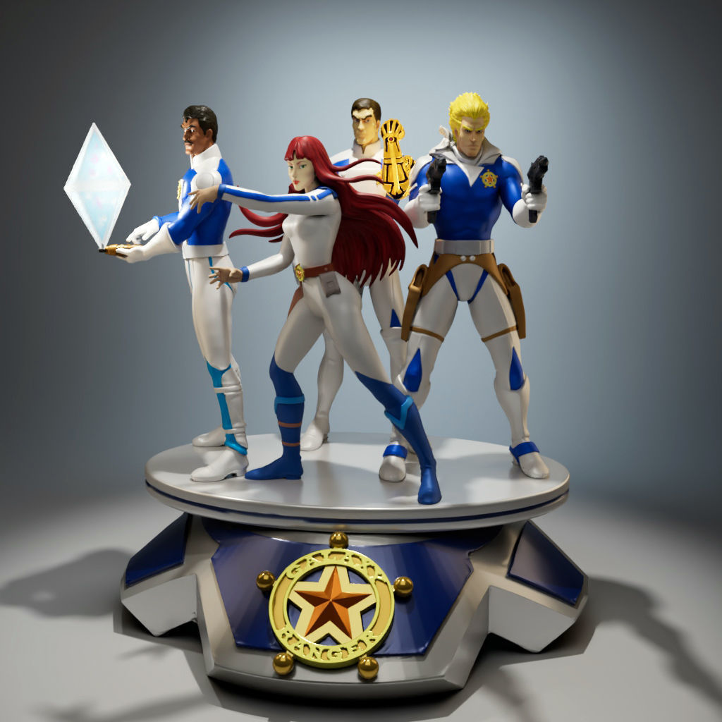 Galaxy Ranger 3D model 3D printable | CGTrader