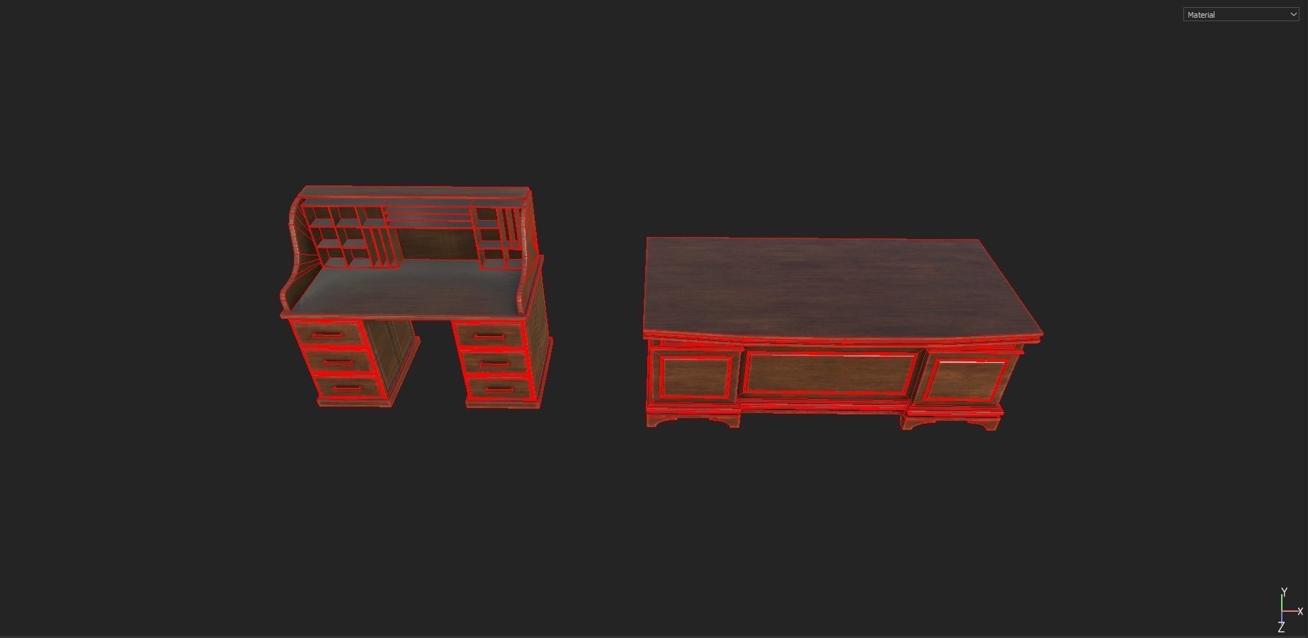 3D model Bank Prop Pack 1 VR / AR / low-poly | CGTrader