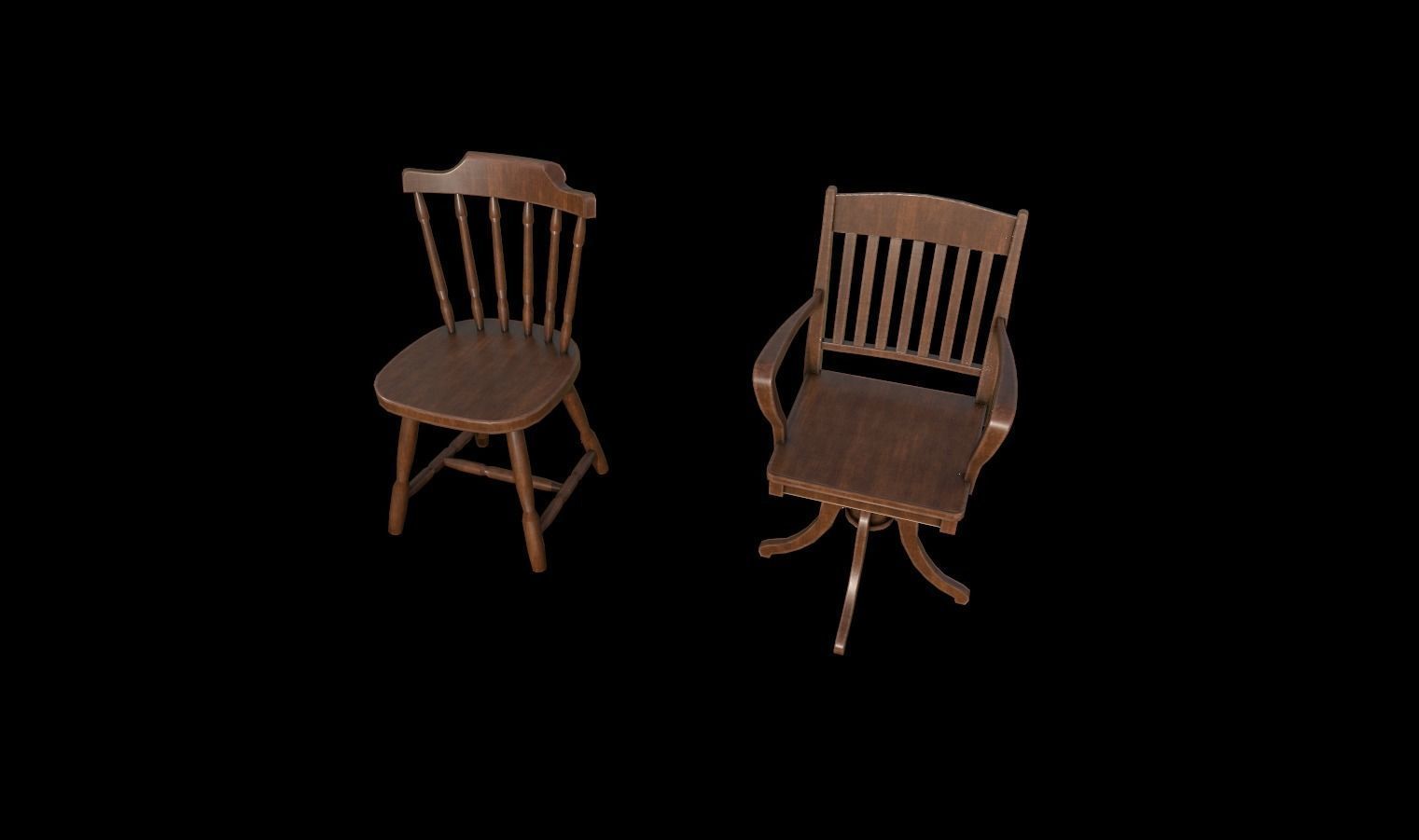 3D model Bank Prop Pack 1 VR / AR / low-poly | CGTrader