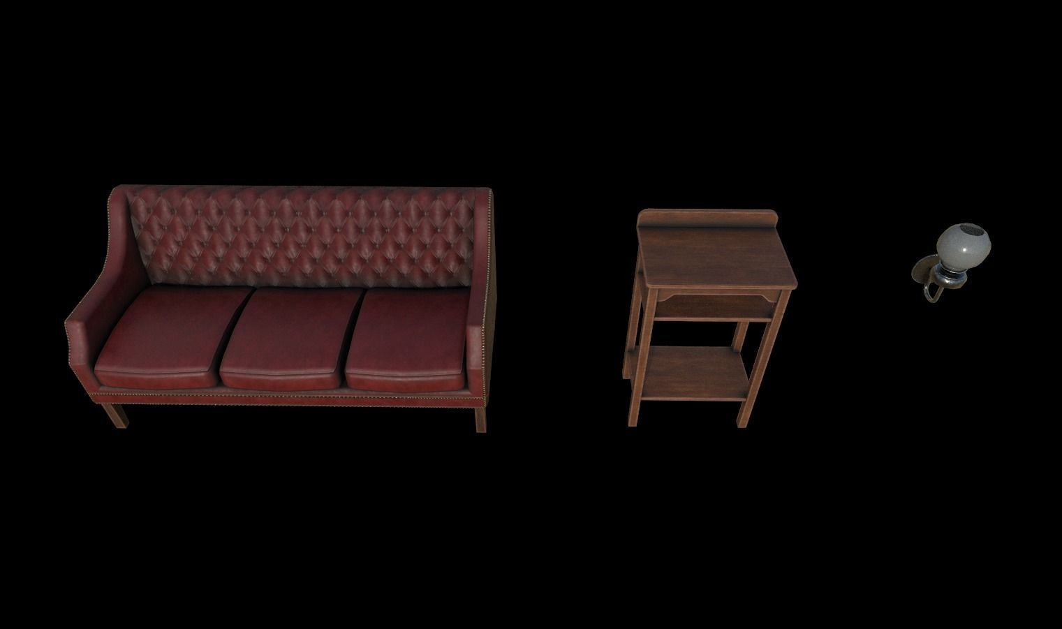 3D model Bank Prop Pack 1 VR / AR / low-poly | CGTrader