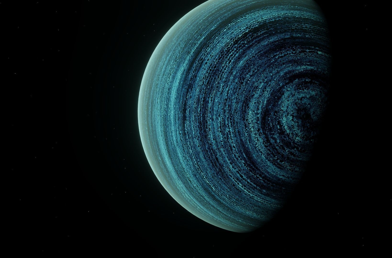 Planet Space Gas Giant Ready to game free VR / AR / low-poly 3D model ...