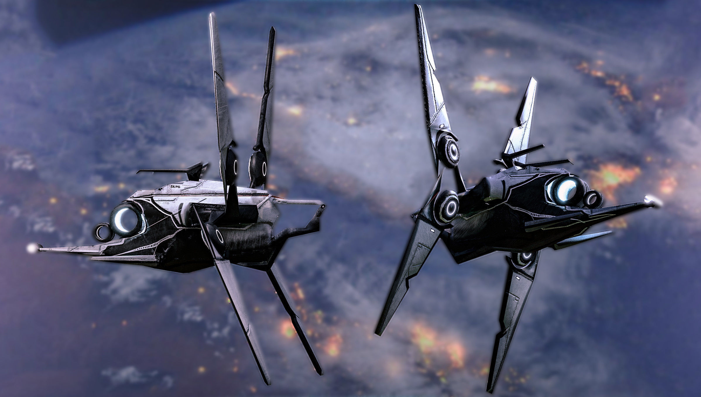 3D model Colibri Drone spaceship VR / AR / low-poly | CGTrader