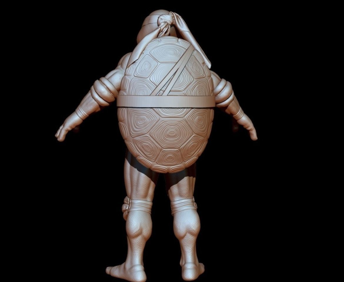3D Print Model Leonardo cosplay Movie Ninja Turtle STL TMNT 3D model ...